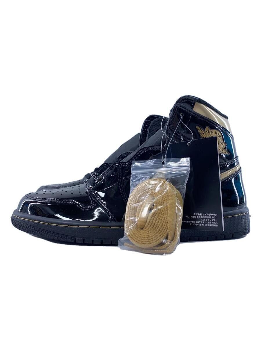 Nike High Top Sneakers AIR JORDAN 1 RETRO OG 27cm Black P Nike High Top Sneakers AIR JORDAN 1 RETRO OG 27cm Black P