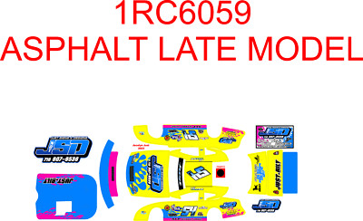 1RC ASPHALT LATE MODEL 1RC6059 WRAP JOCELYN JUST 2023 | eBay