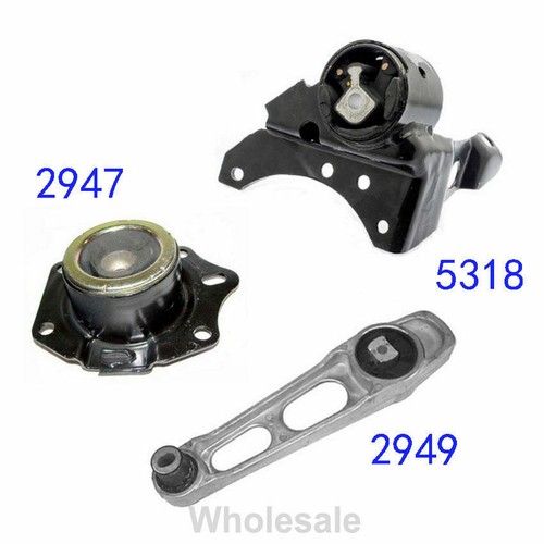 NEW For 03-05 Dodge Neon 2.0L Trans Engine Motor Mount 5318 2947 2949 ...