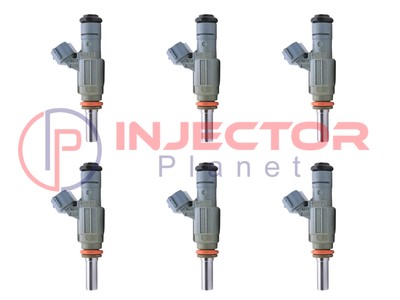 Set of 6 Bosch 0280157012 fuel injector 04-06 Volkswagen Touareg 3.2L ...