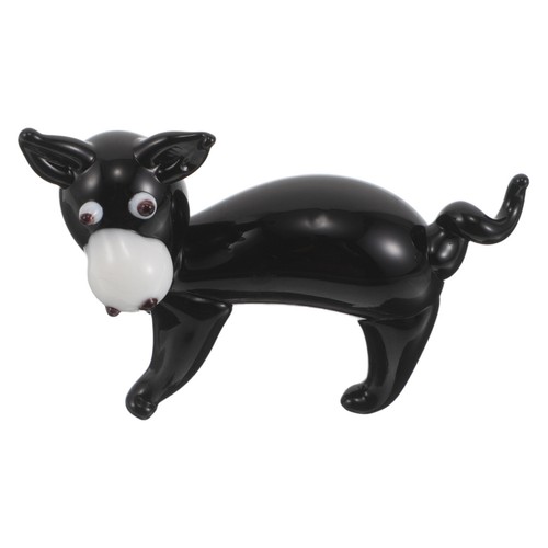 Miniature Donkey Figurine: Donkey Cartoon Mini Glass Animal Statue For ...