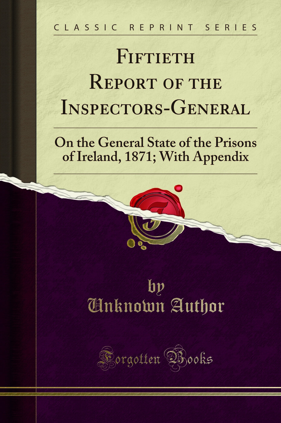 Fiftieth Report of the Inspectors-General : On the General State of the ...
