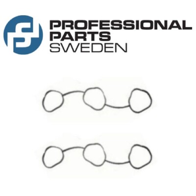 PPS Set Pair of 2 Lower Intake Manifold Gaskets 21340050 for Saab 9-5 ...
