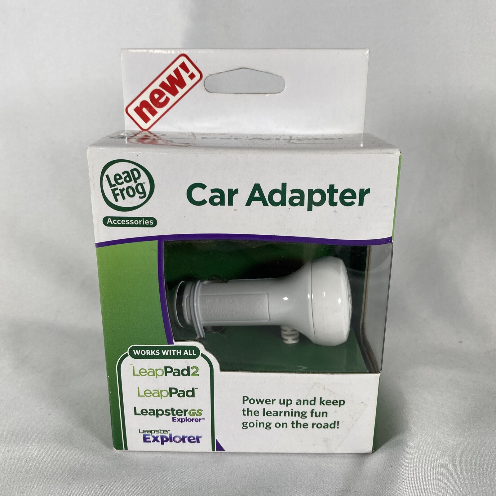 LeapFrog Car Adapter for LeapPad Leappad2 LeapsterGS Leapster Explorer ...