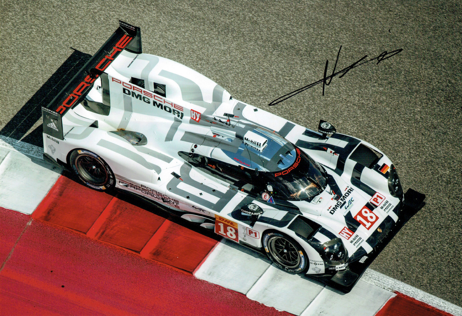 Neel JANI Signed Autograph Photo C PORSCHE World Endurance Driver ...