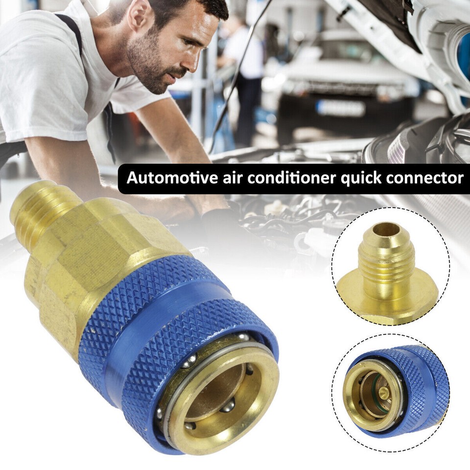 2Pack Car Freon AC A/C Air Conditioning High/Low Quick Connector ...