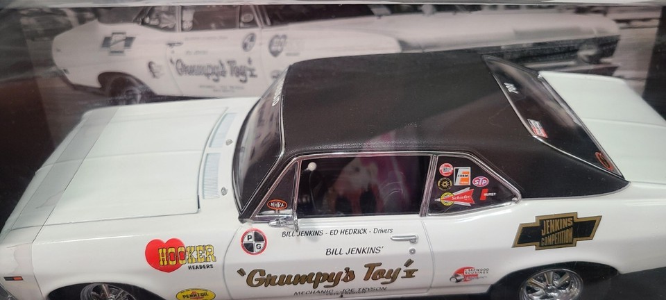 1968 Bill “Grumpy” Jenkins Chevrolet Nova SS 396 peachstate ...