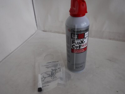 Chemtronics ES896B Flux-Off No-Clean Plus w/brush / 6-oz Can | eBay