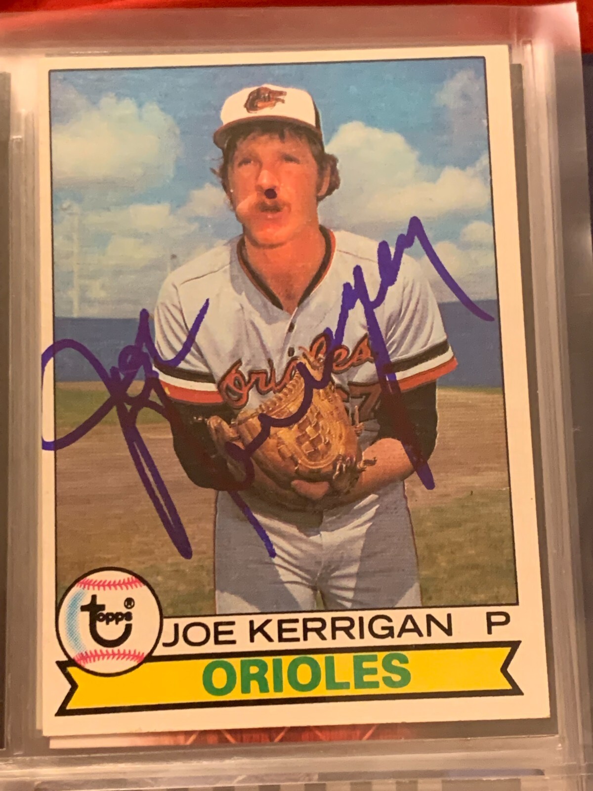 JOE KERRIGAN AUTOGRAPHED SIGNED 1979 TOPPS CARD MONTREAL EXPOS COA | eBay