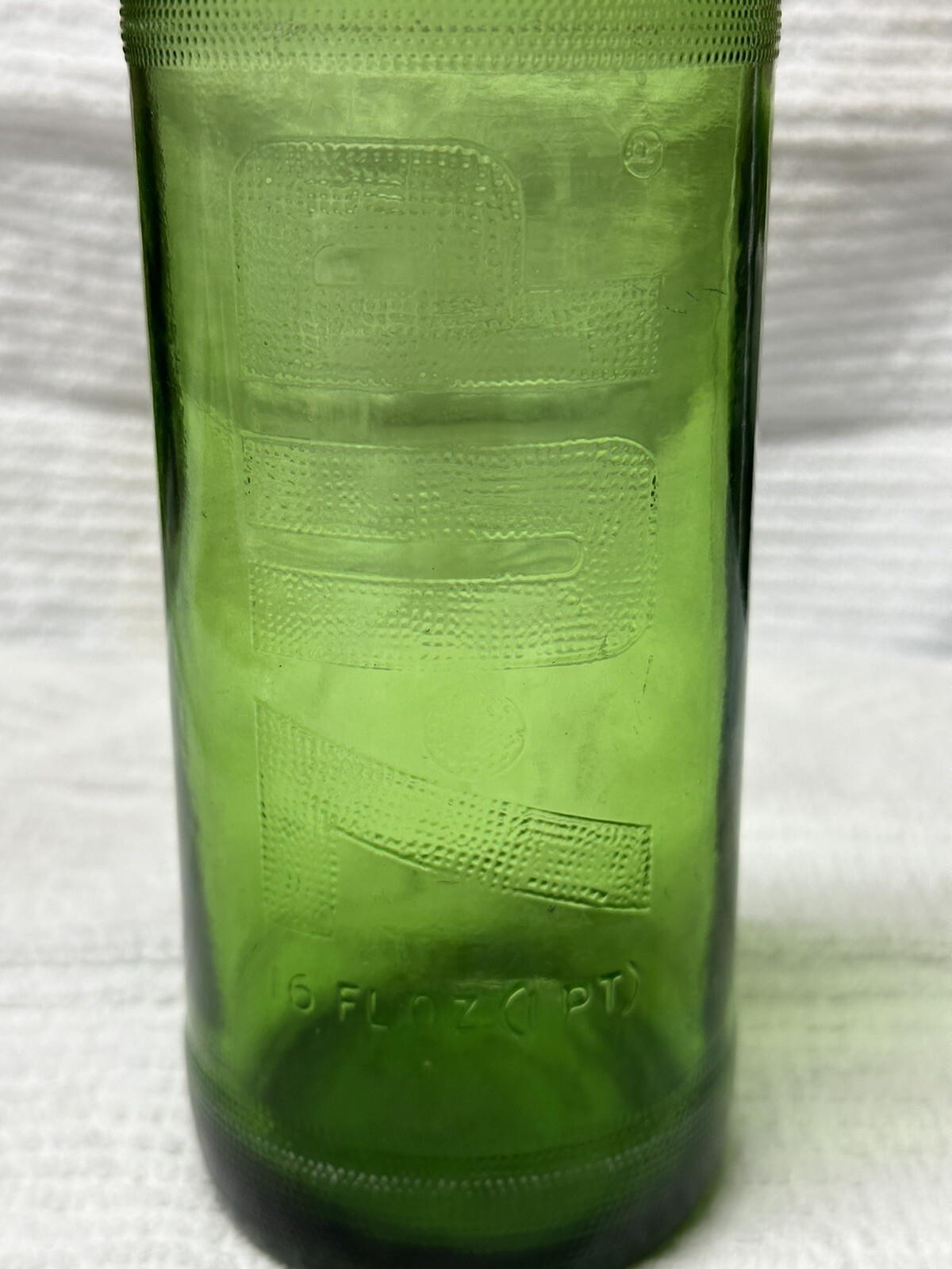 7-UP Green Bottle Embossed 7UP each side. Circa 1968. 16oz | eBay