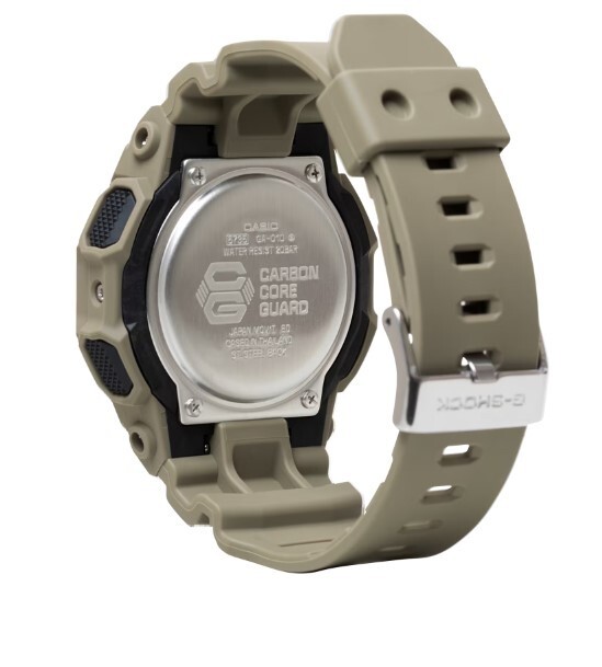 Casio G-Shock Analog-Digital 10 Year Battery Life Brown Watch GA010-5A ...