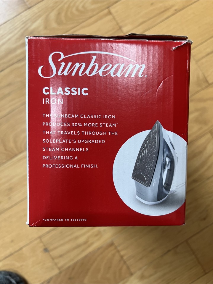 Sunbeam Classic Iron With Box And Manual | eBay