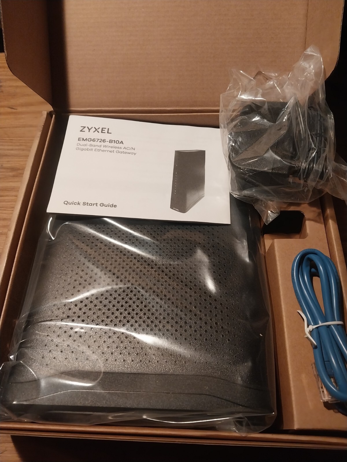 ZyXEL Emg6726 Ac2400 Gig Ethernet Gateway 11ac WiFi Router for sale ...