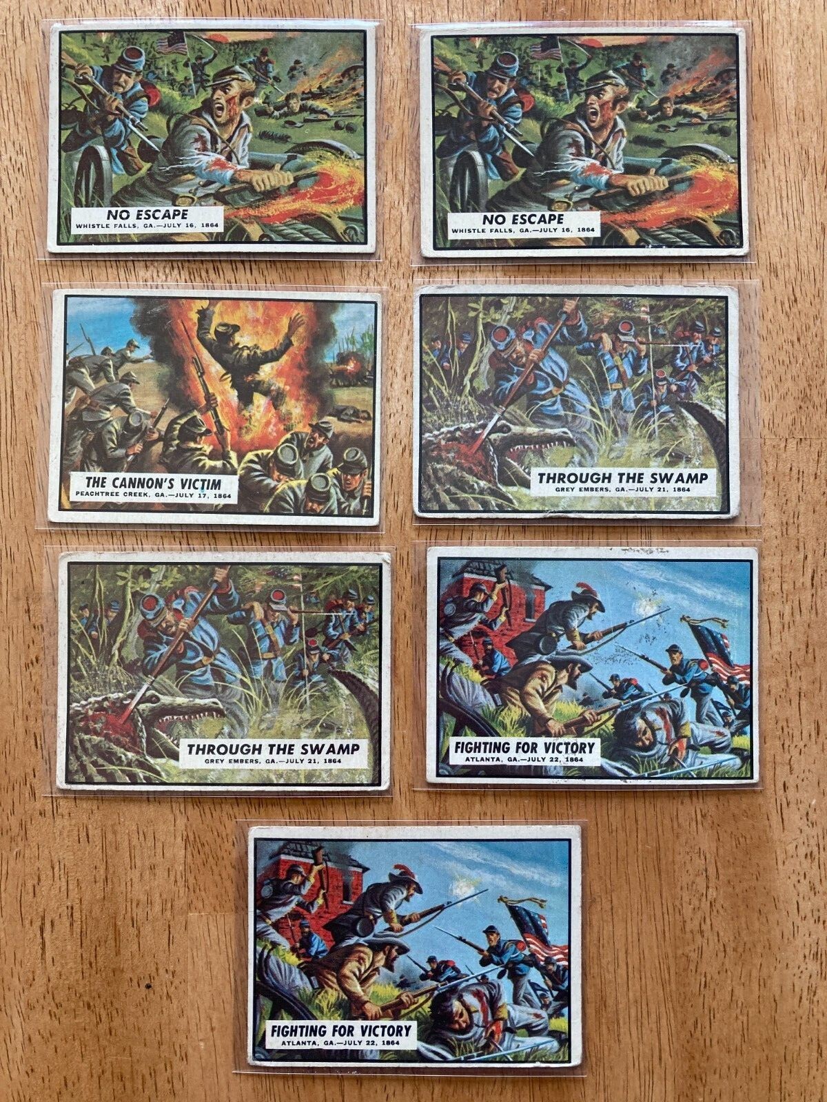 Civil War News Cards w. Unmarked Checklist Lot of 32 | eBay