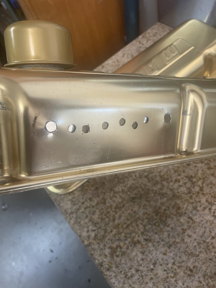 Moroso BBC Gold Racing Valve Covers 427 -396 | eBay