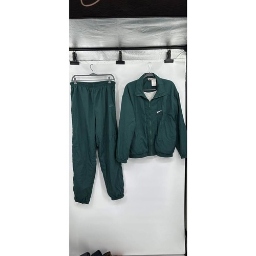 Vintage 90’s Nike AIR Emerald Dark Green Nylon Tracksuit | eBay