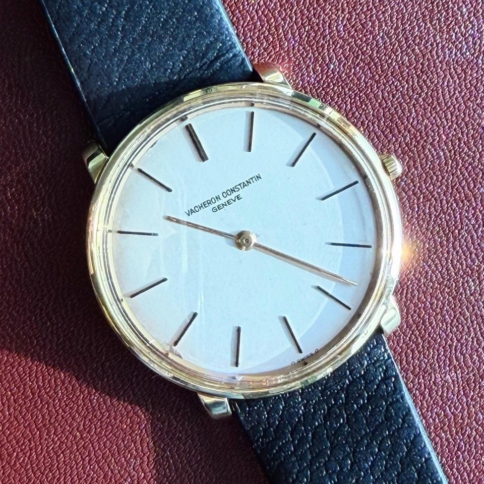 1960 Vacheron Constantin Patrimony Ultra Flat Watch Ref. 6338 18K Gold ...