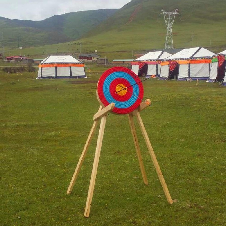 Archery Targets Traditional Solid Straw Round Archery Target Shooting ...