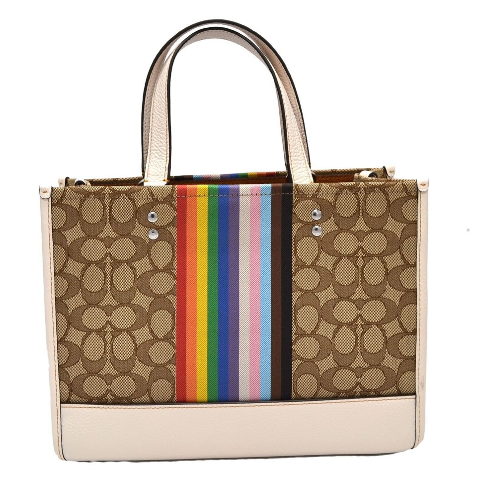 Coach Women's Dempsey Carryall Purse Crossbody Handbag Tote Pride ...