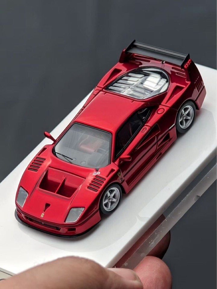 1/64 DMH Ferrari F40 GTE Metallic Red | eBay