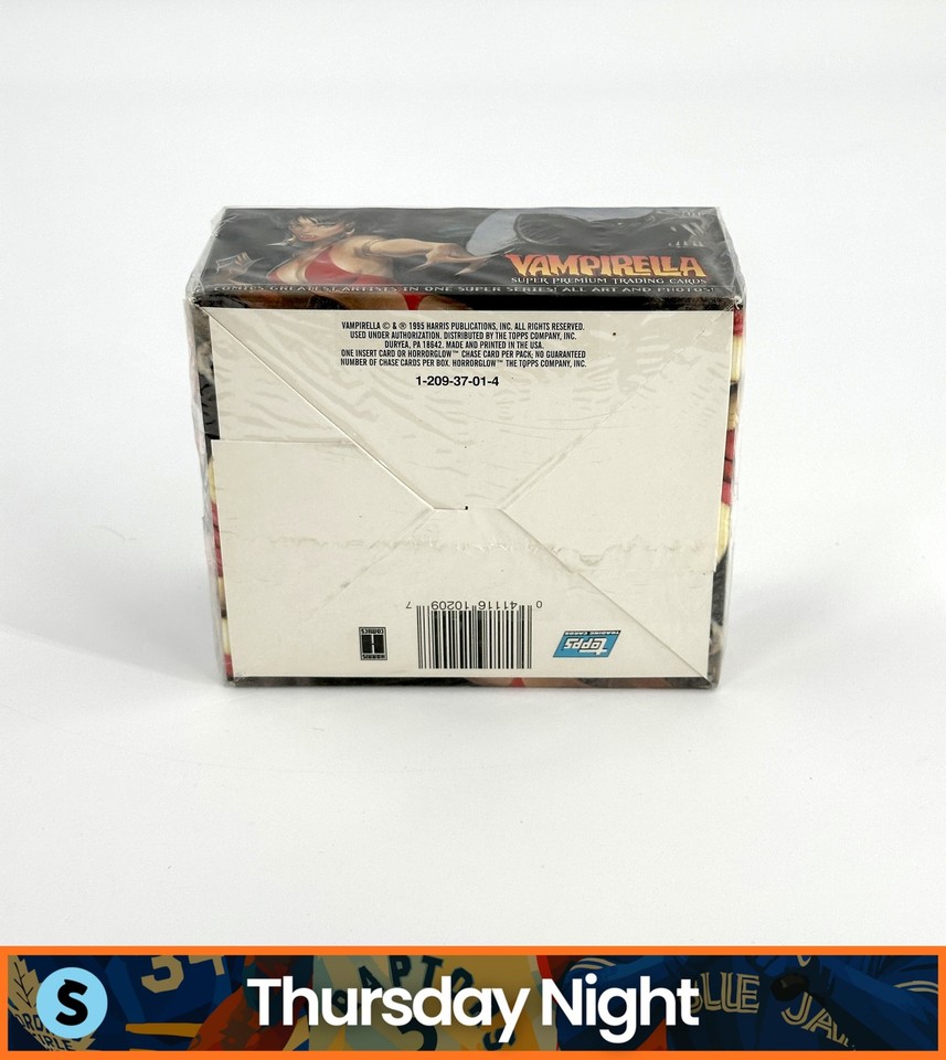 TOPPS VAMPIRELLA SUPER PREMIUM PREMIER EDITION SEALED BOX | eBay