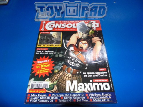 Magazine - Consoles + Plus - numéro 121 - Février 2002 - Maximo | eBay