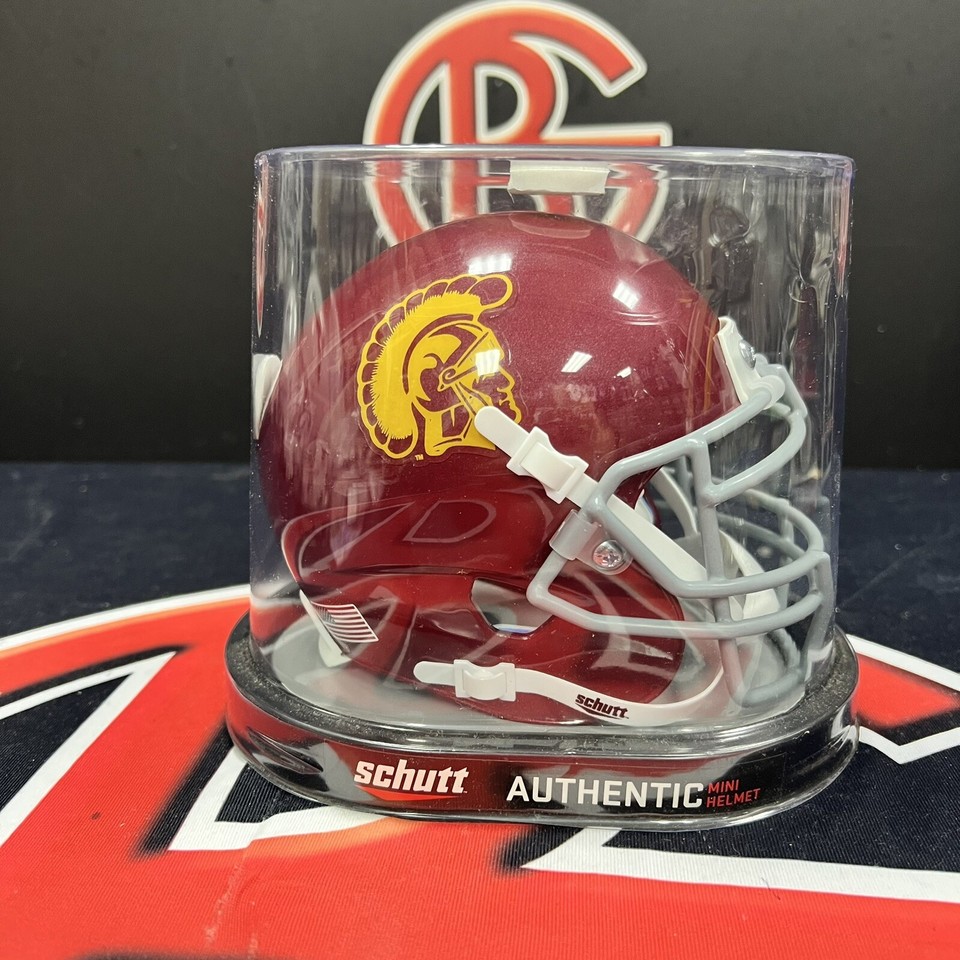 USC TROJANS SOUTHERN CAL Schutt SPEED MINI HELMET NEW IN BOX | eBay