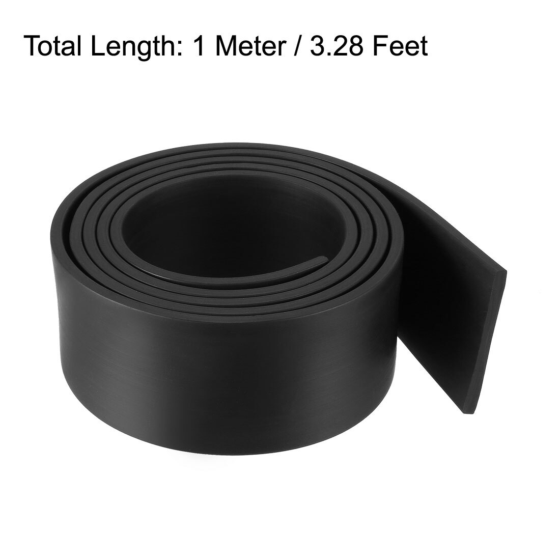 Solid Rectangle Rubber Seal Strip 35mm Wide 3mm Thick 1 Meter Long ...