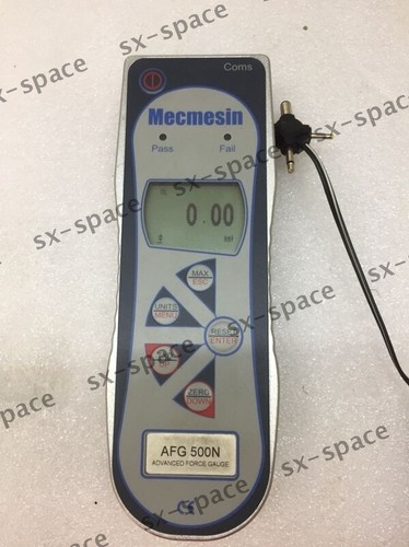 MECMESIN AFG 500N AFG500 100% tested by DHL or EMS | eBay