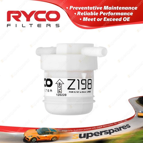 Ryco Fuel Filter for Mazda 626 CB2MS 929 929L LA B1500 BN B1600 B2000 ...
