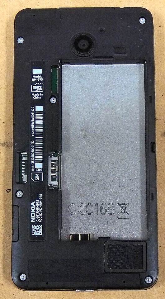 Nokia Lumia 635 / RM-975 - Black ( AT&T ) Windows Smartphone | eBay