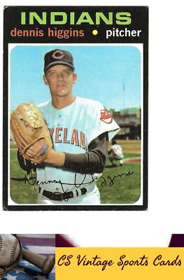1971 Topps #479 Dennis Higgins | eBay