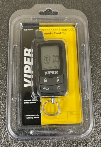 Viper 7345V 2-Way LCD Car Alarm Replacement Remote Control Transmitter ...