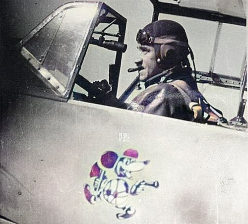 WWII LUFTWAFFE ADOLF GALLAND MICKEY MOUSE FLIGHT JACKET PATCH(A) | eBay