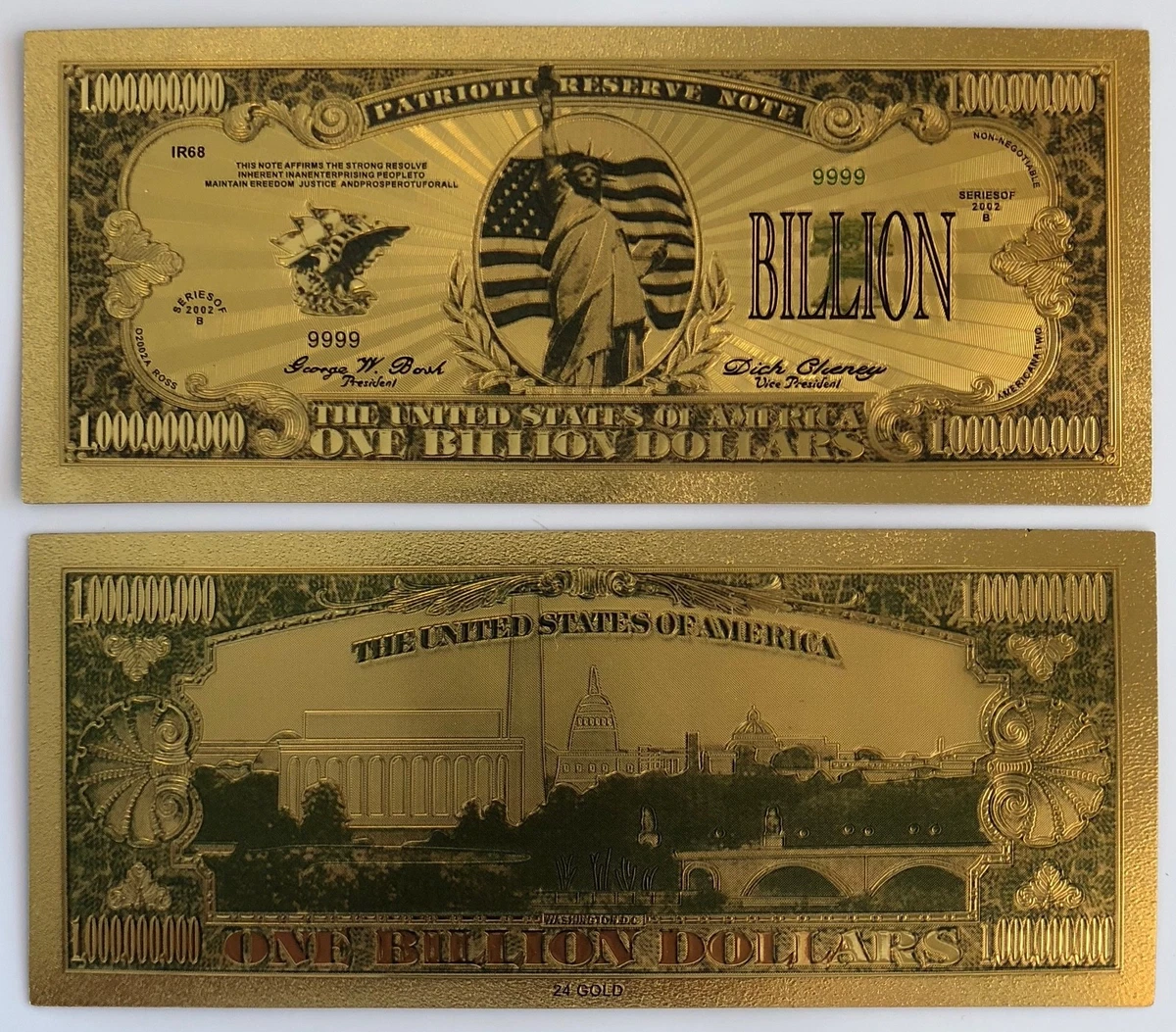 Billion Dollars In Gold