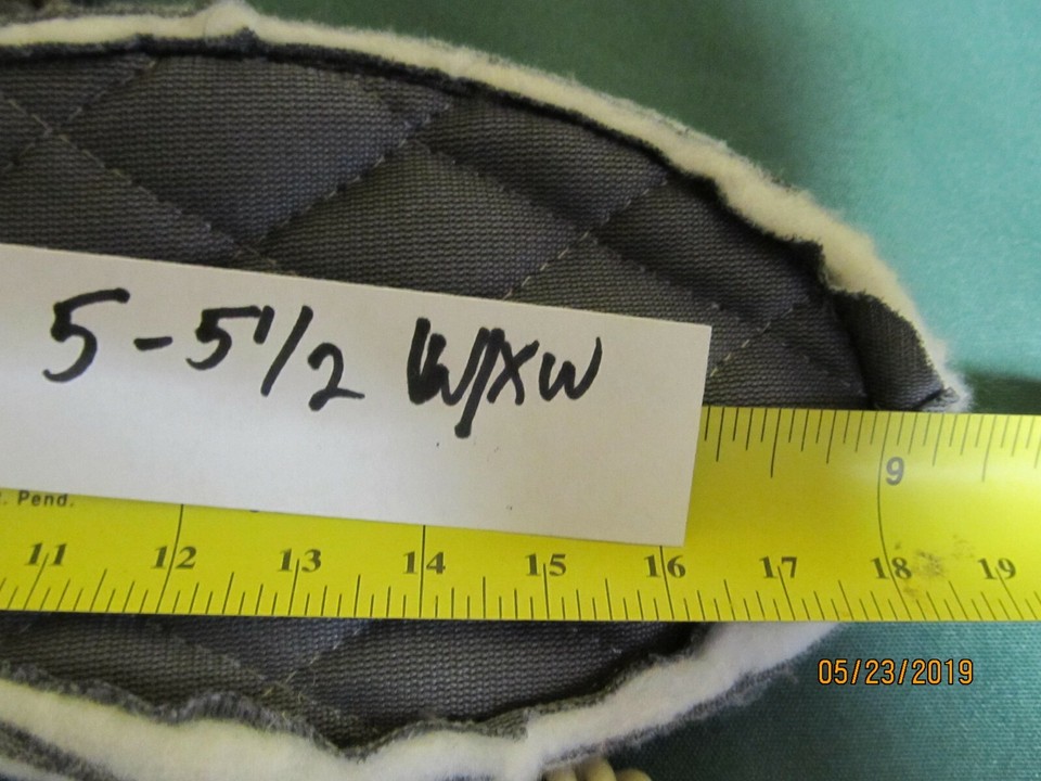 ICW Cold Weather Combat Boot Insert Liner Bootie Pair Military Sizes 4 ...