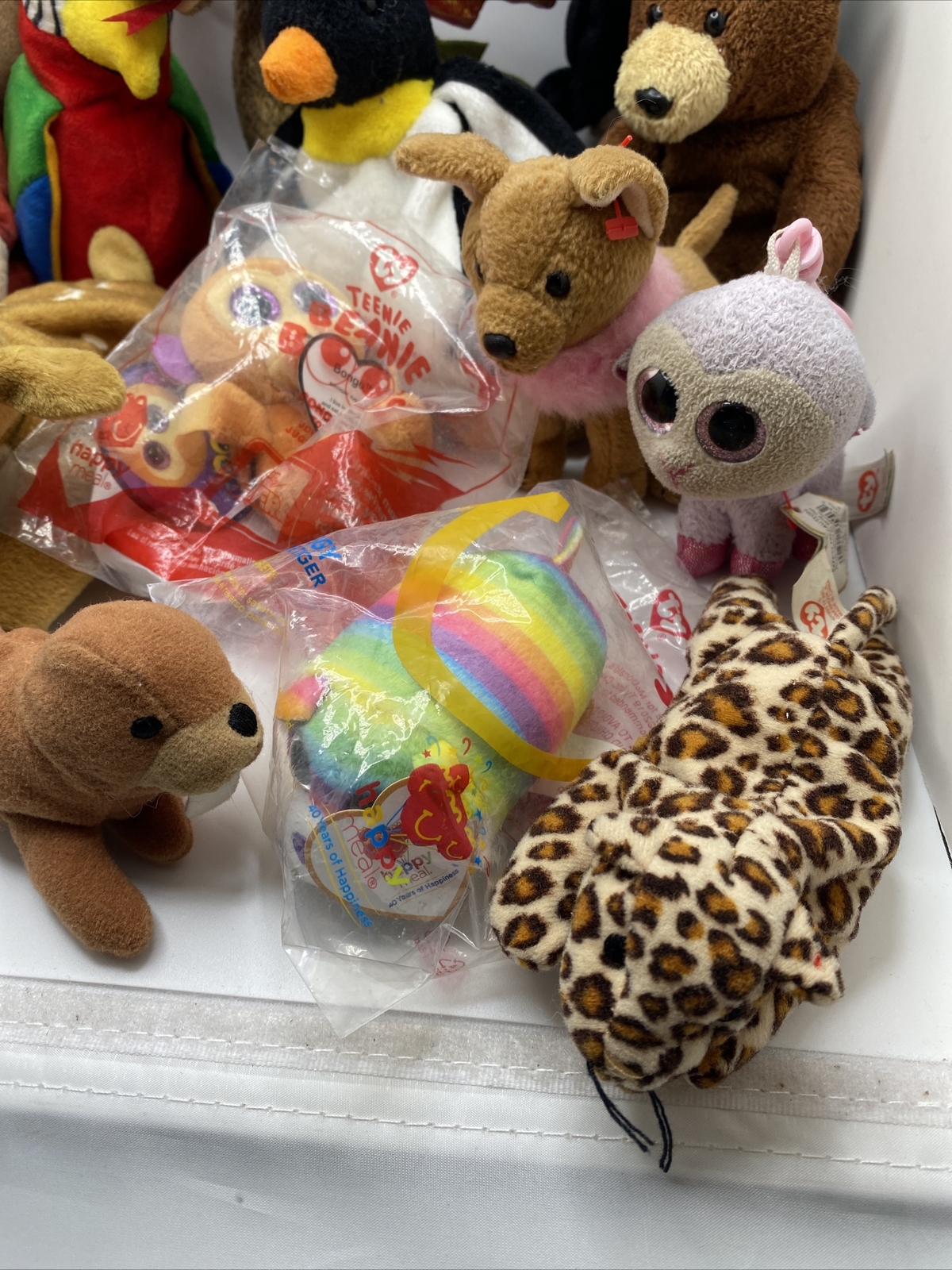 Mixed Lot 17 Sealed Used Vintage Retired TY Beanie Baby Keychains ...