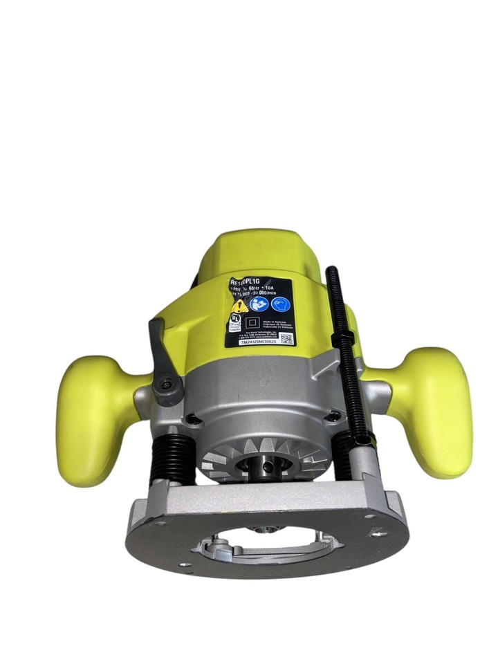 Ryobi 2 HP 10-Amp Plunge Base Router - RE180PL1G (Missing 1/4" Adaptor ...