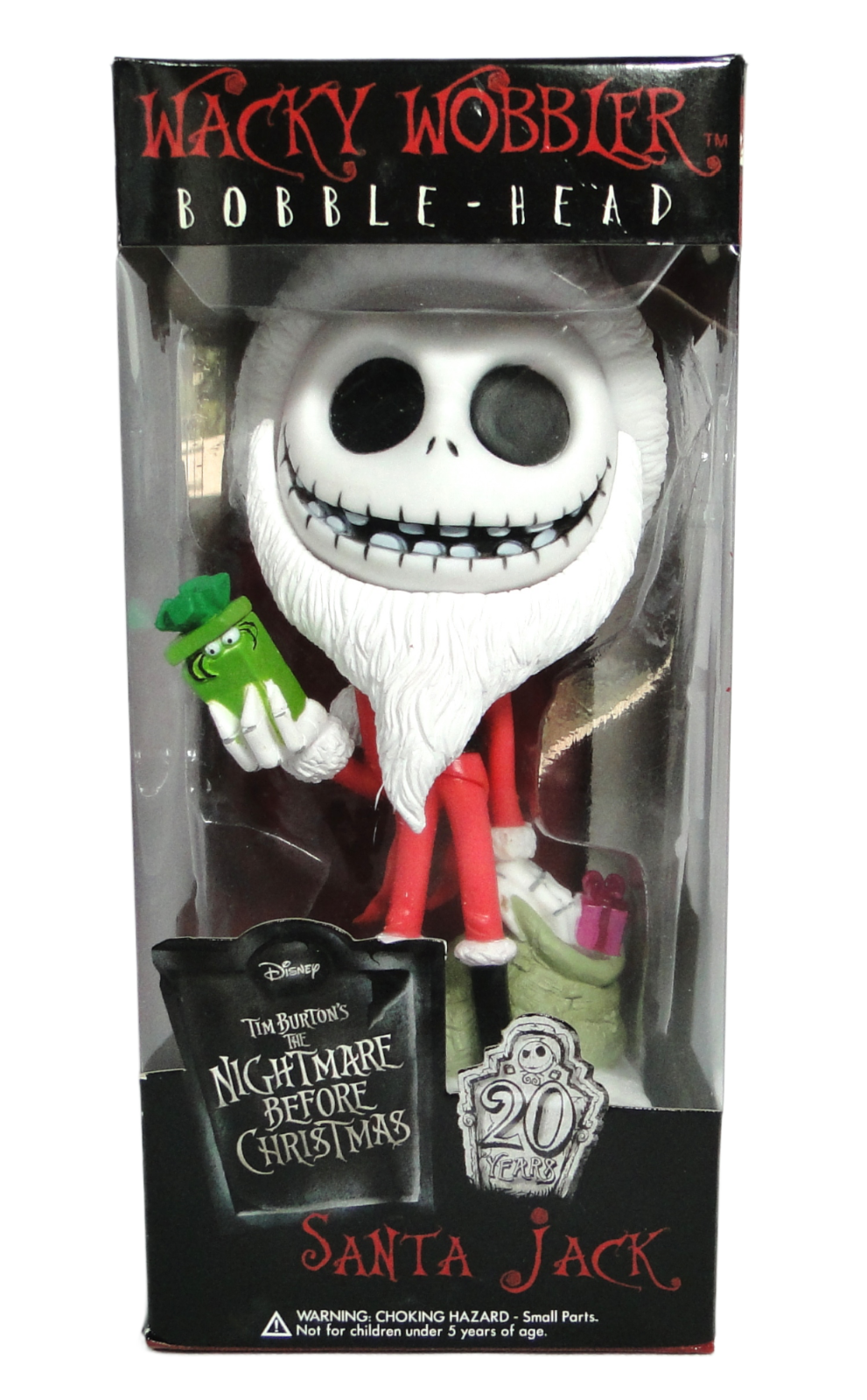 NEW Funko Nightmare Before Christmas Santa Jack WACKY WOBBLER Bobble ...
