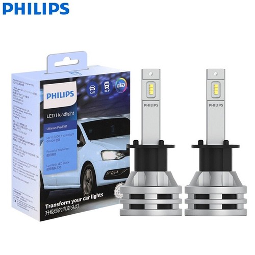 Philips H1 LED Car Headlight 12V/24V 19W 6000K Cold White Auto Lamp Hig ...