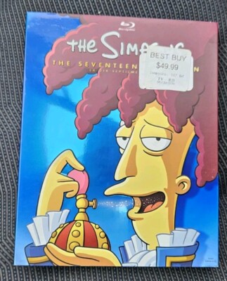 The Simpsons: Season 17 Blu-ray Disc 2014 3-Disc Set Blu Ray 17th Great ...