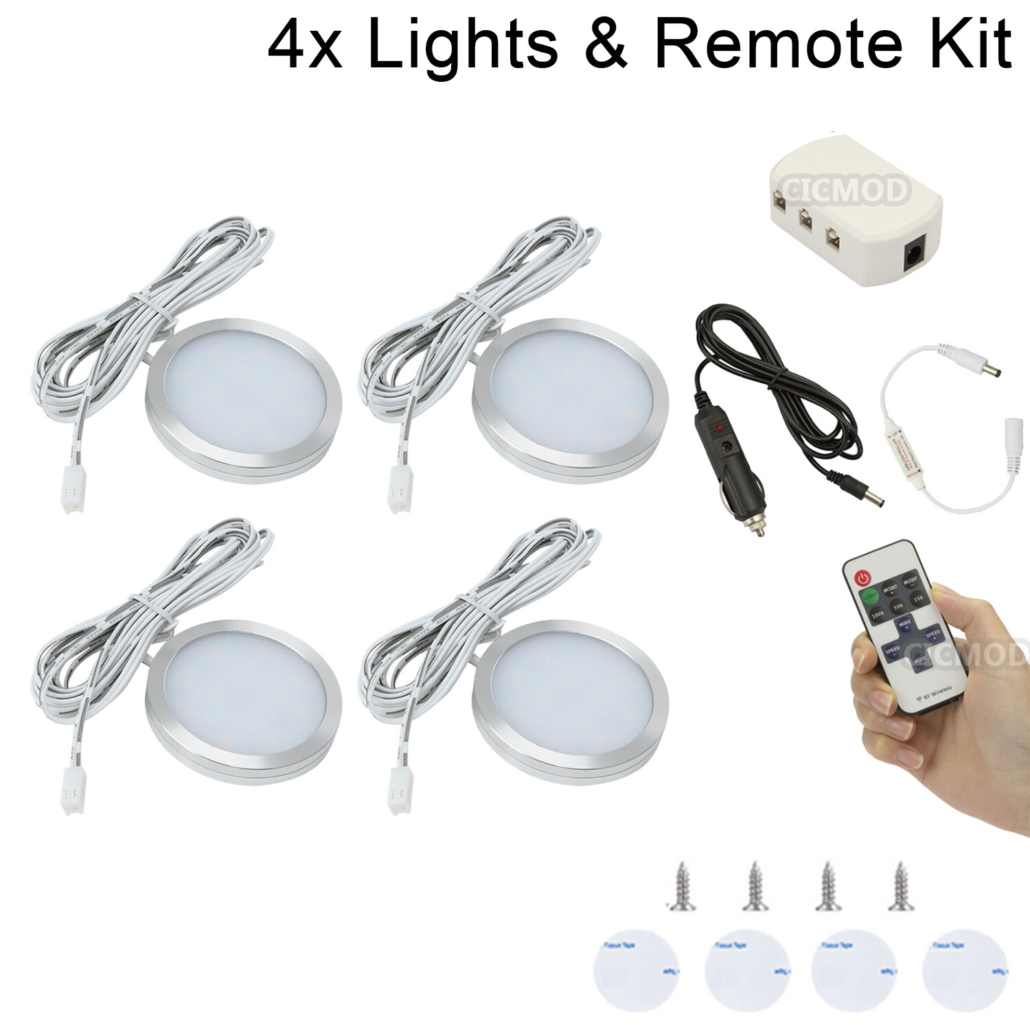 Dimmable 12V LED Downlight Caravan Camper RV Interior Ceiling Lights ...