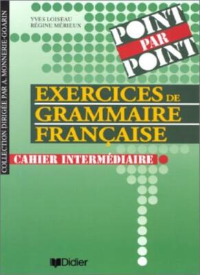 Point Par Point: Exercices De Grammaire Francais, Cahier Interme | eBay