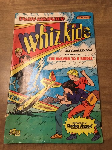 Whiz Kids Comic Book By Tandy Computer Cat. No. 68-2010 | eBay