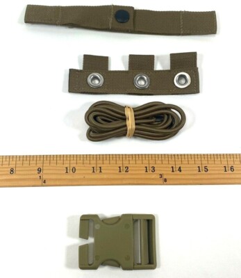 USMC COYOTE REPAIR KIT FOR MODULAR TACTICAL VEST MTV SCALABLE PLATE ...