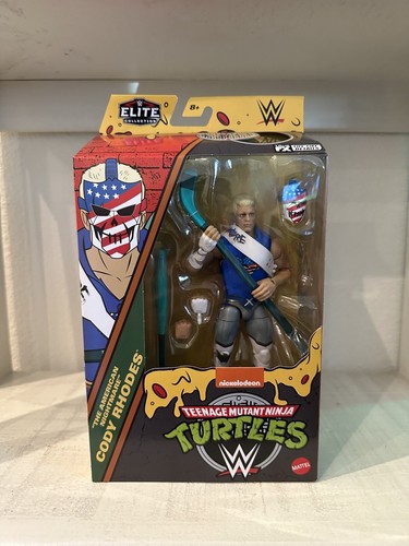 WWE X TMNT ELITE Cody Rhodes / Casey Jones Figure SHIPS TODAY 🚚⚡️ | eBay