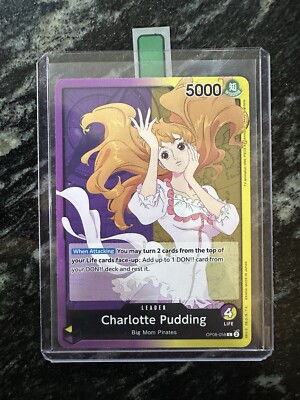 Charlotte Pudding - Leader - OP08-058 - One Piece TCG | eBay