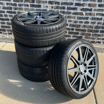 2006-2020 Mercedes-Benz Carlsson CR1/10 19" Wheels Rims Silver | Set of ...