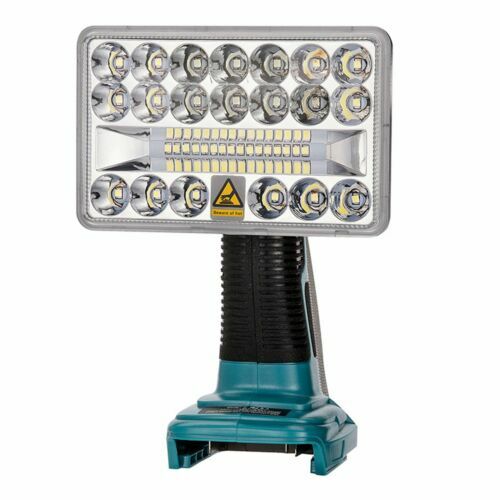 18V/14.4V LED Flashlight Spotlight Outdoor Work Lighting For Makita ...