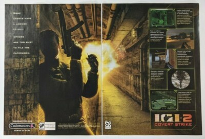 IGI 2 Covert Strike Print Ad Game Poster Art PROMO Original PC ...